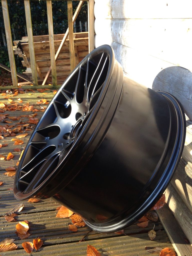 19' Staggered Rare Satin Black CSL Style Wheels - *Deep Concave!* | The ...