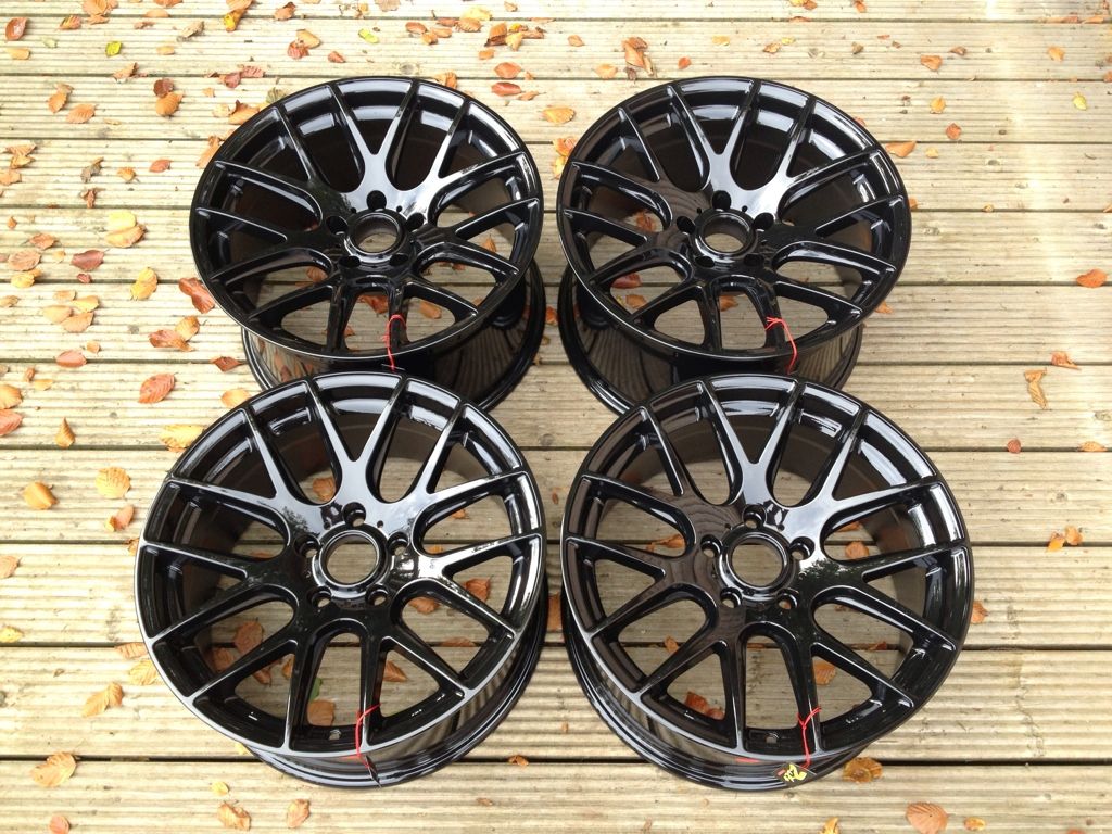 18' Staggered Gloss Black Zito 935 - *Direct E46 / E9x M3 Fit - Massive ...