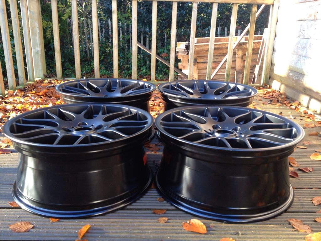 19' Staggered Rare Satin Black CSL Style Wheels - *Deep Concave!* | The ...