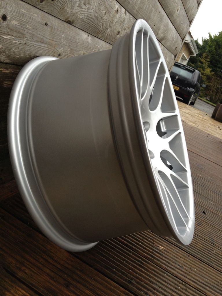 **19' Staggered Silver CSL Style Wheels - Massive Concave Rears ...