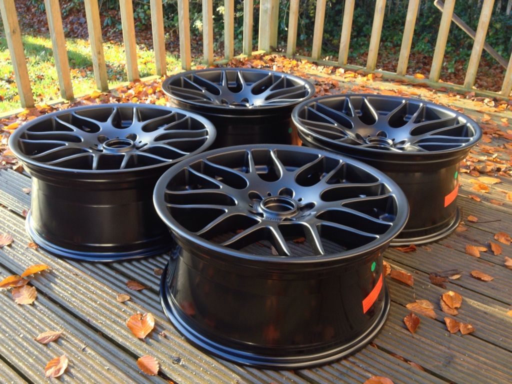 19' Staggered Rare Satin Black CSL Style Wheels - *Deep Concave!* | The ...