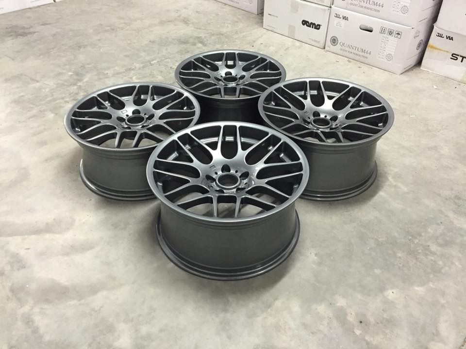 19" Staggered CSL Style Wheels - Stunning Gloss Gunmetal **SPECIAL £550 ...