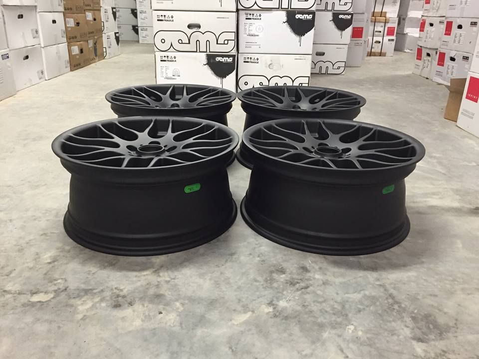 NEW 19" Staggered CSL Style Wheels - Matte Black **£520 Delivered ...