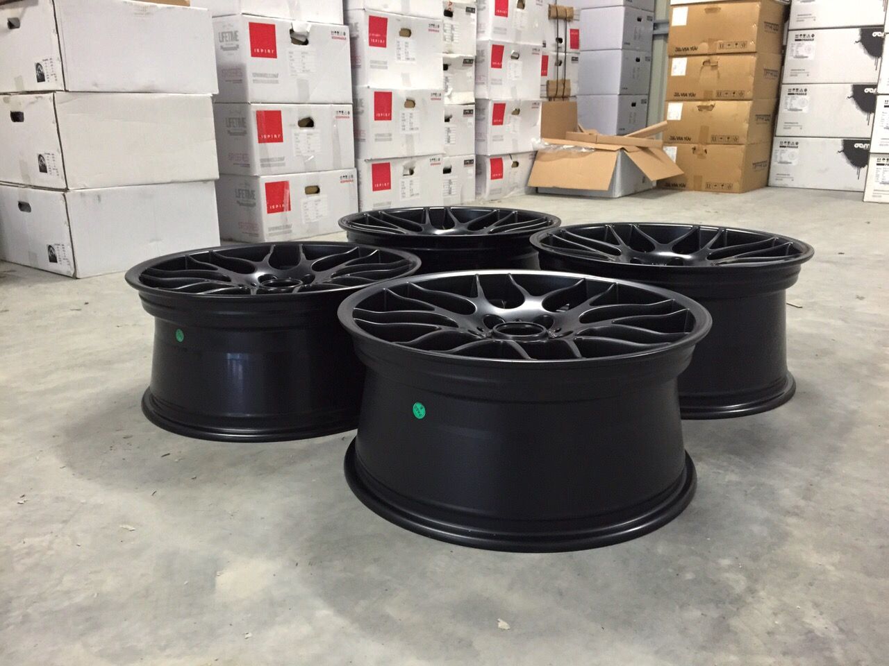 19" Staggered CSL Style Wheels - Satin Black - ***£500 Delivered Next ...