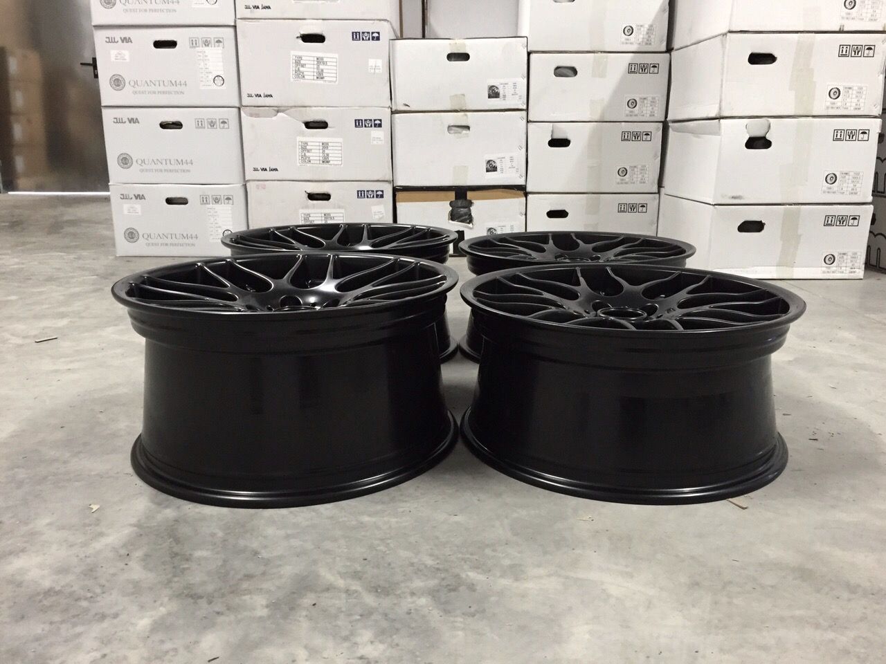 19" Staggered CSL Style Wheels - Satin Black - ***£500 Delivered Next ...