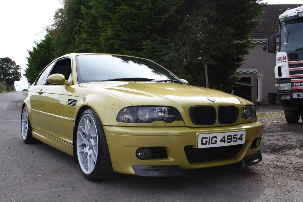 [E46] - Stunning 2002 Phoenix Yellow E46 M3 - 66k FSH *CSL's + Carbon ...