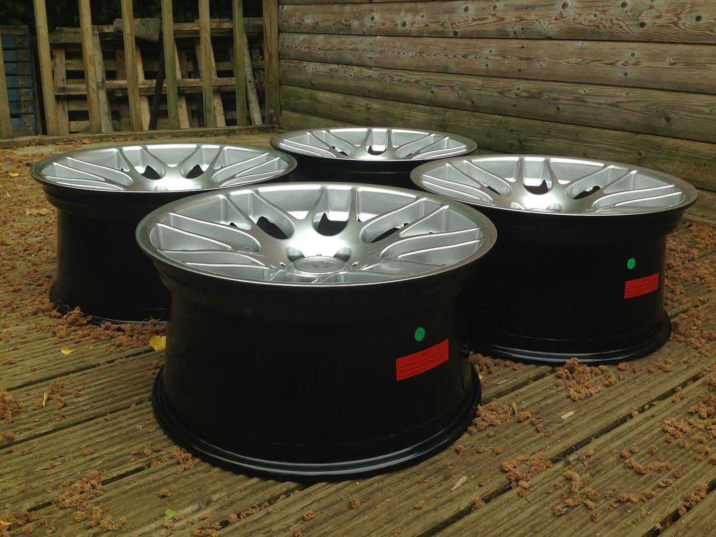 19" CSL Style Wheels - Hyper Silver *Square Set Up* | The M3cutters