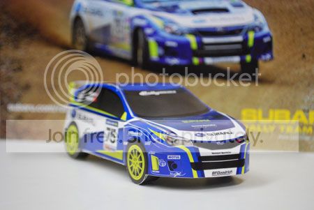 2011 Subaru Impreza WRX STI Papercraft