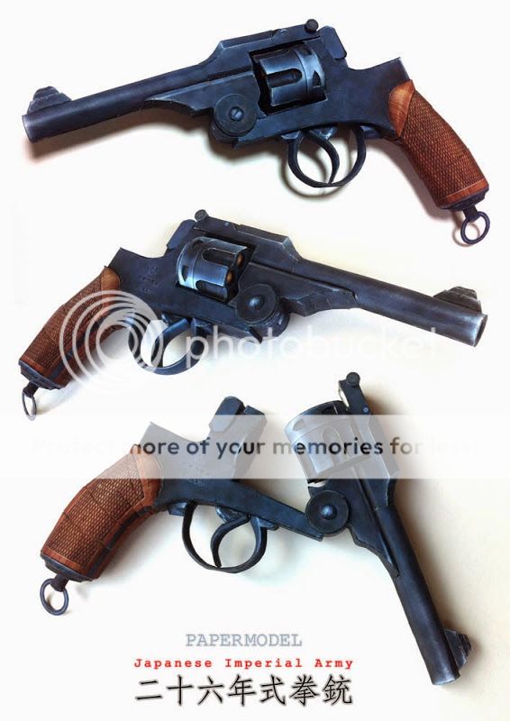 Type 26 Revolver Papercraft